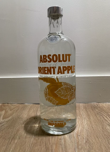 ABSOLUT VODKA ORIENT Apple 1000ML 1L Full and Sealed EUR 70,00 ...