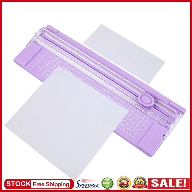 A4 BIDIRECTIONAL CUTTING Paper Cutter with Pull-out Ruler Photo Trimmer ...