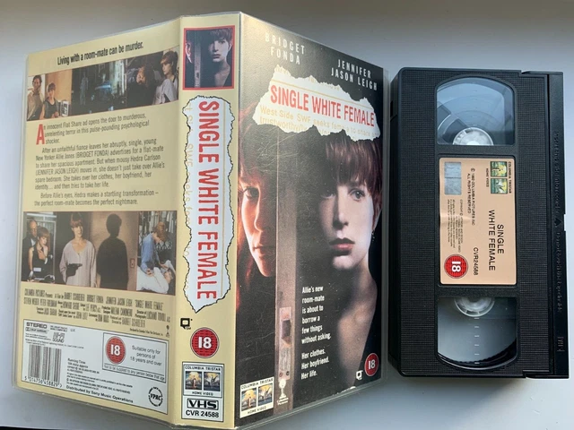 SINGLE WHITE FEMALE {1992, Vhs/Pal} Bridget Fonda, Jennifer Jason Leigh ...