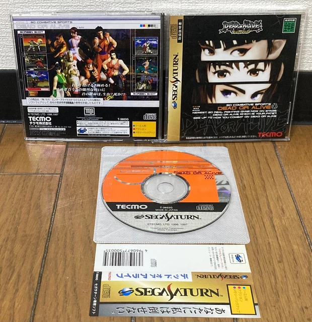 SEGA SATURN * DEAD OR ALIVE * Japan Spine VG EX £20.94 - PicClick UK