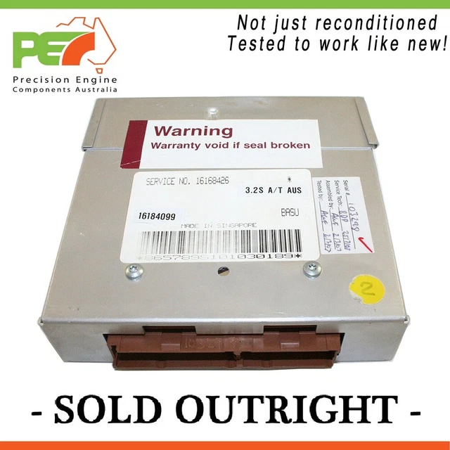 RECONDITIONED OEM ENGINE Control Module ECM For HOLDEN JACKAROO 92 3.2L ...