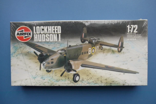 AIRFIX 1/72 SCALE Lockheed Hudson I Vintage Model Aircraft Sealed Box ...