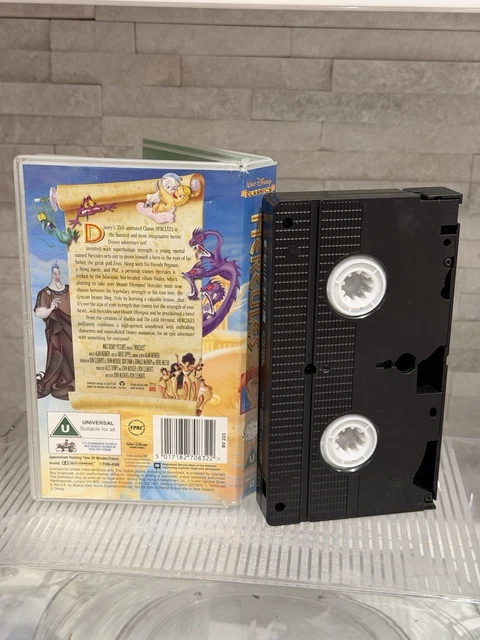 WALT DISNEY CLASSICS Hercules VHS Video Cassette Tape 1998 Retro ...