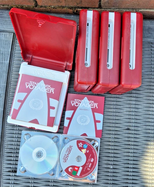 STAR TREK VOYAGER Season 1 to 4 DVD Boxset - Rigid Plastic Case £21.49 ...