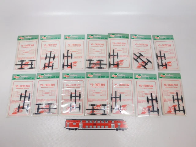 DK632-0,5# 14X RIBU H0 Nr. 505 Packung Kupplungen VS-NEM 362 NEUW+OVP ...