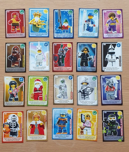 LEGO CREATE THE World Cards From Sainsburys. Bundle Of 20. Pack 6 EUR 4 ...