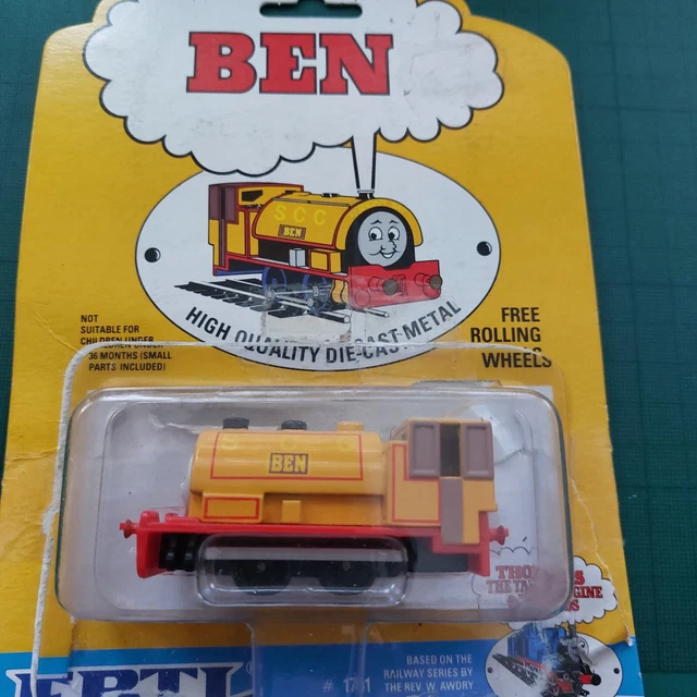 THOMAS THE TANK Engine & Friends "Ben" Train ERTL 1990 Die-cast Vintage ...