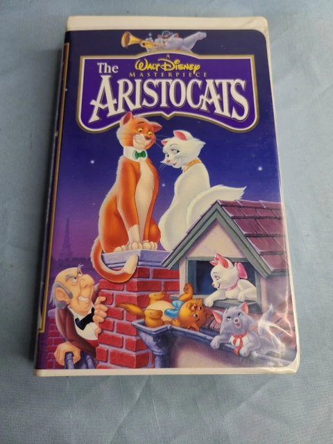 WALT DISNEY'S THE Aristocats Masterpiece Collection 1996 VHS White Clamshell EUR 3,30 - PicClick FR