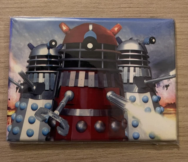 DOCTOR DR WHO vintage And The Daleks 60’s Movie Dalekmania Fridge ...