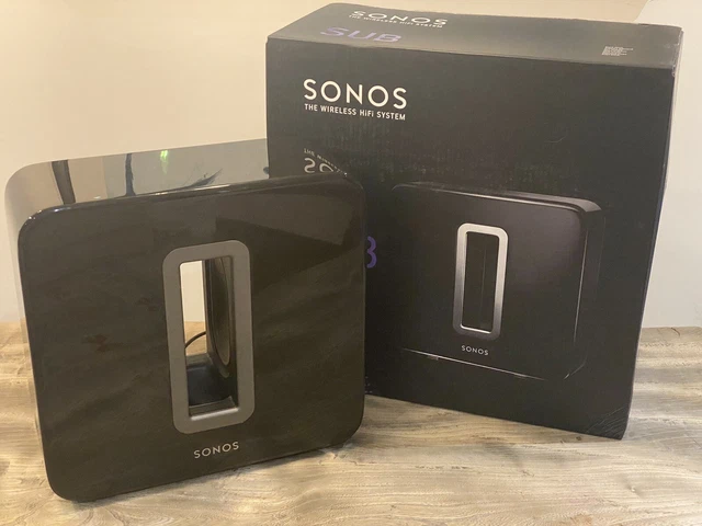 SONOS SUB GEN 1 - Wireless Subwoofer - Gloss Black £149.99 - PicClick UK