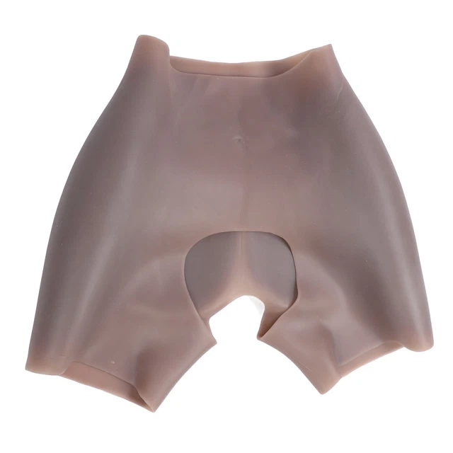 AIRSHI SILICONE HIP Enhance Underwear Waterproof Open Crotch Silicone ...