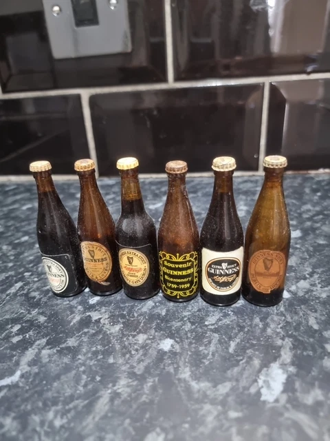 VINTAGE MINIATURE GUINNESS Bottles £25.00 - PicClick UK