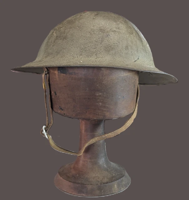 WW1 BRITISH / Australian Mk 1 Steel Helmet (Brodie Helmet ANZAC) #1 ...