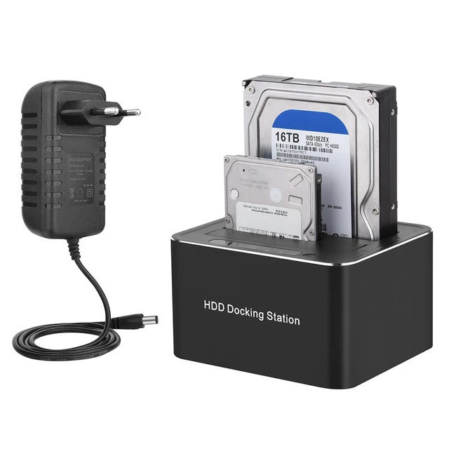 USB3.0 HDD CLONE Docking Station Computer Hard Disk Drive Expansion ...