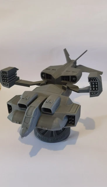 ALIENS COLONIAL MARINES UD4L Cheyenne Dropship 3d Printed Model Kit £42 ...