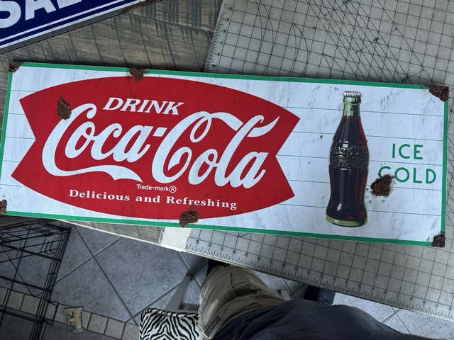 ANTIQUE -BARN FIND Look Coca Cola Soda Fountain Dealer Sales Service ...