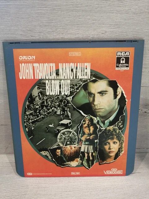 BLOW OUTMOVIE RETRO Movie Laser Disc John Travolta EUR 58,37 - PicClick IT