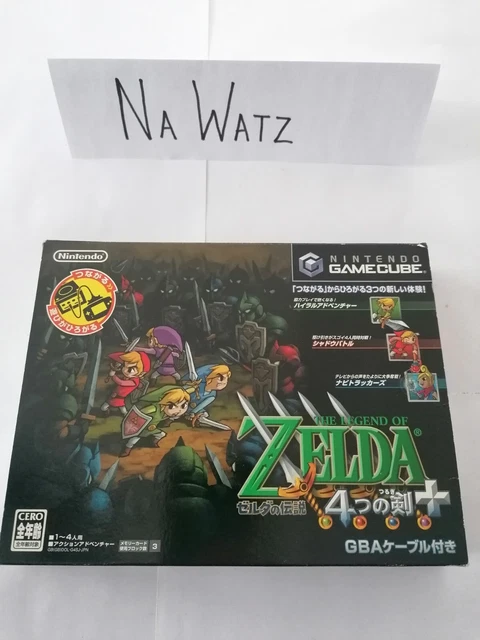ZELDA FOUR SWORDS Collectors Edition Gamecube Japan Edition NTSC ...