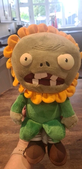 PLANTS VS ZOMBIES Pop Cap Sunflower Soft Toy Sega Plush 2014 12" £5.92 ...