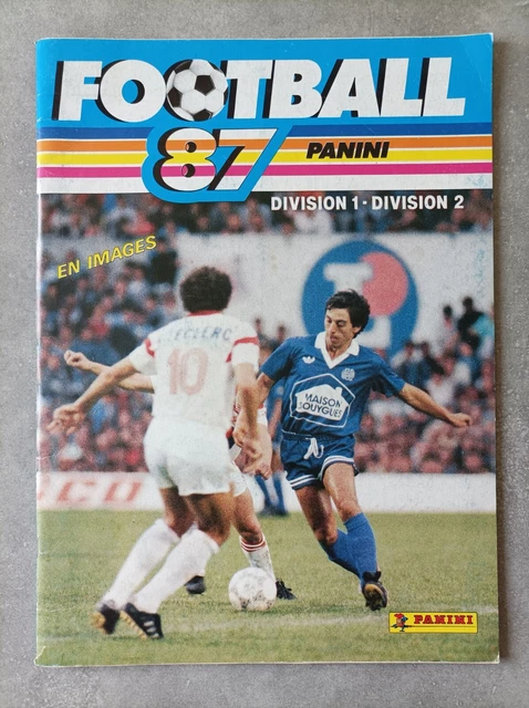 PANINI FOOTBALL 87 Album Vide - Championnat France Foot 1987 EUR 35,00 ...