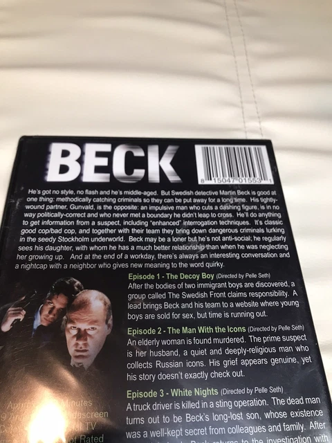BECK - BECK: Volume 1 (Episodes 1-3) DVD Series (Region 1 ) Subtitled NEW SEALED £23.99 ...