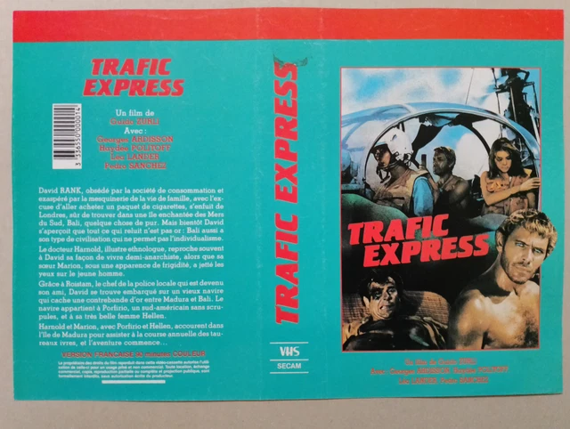 JAQUETTE VHS - Trafic Express - Vhs Sleeve EUR 5,00 - PicClick FR