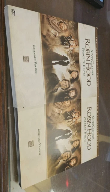 ROBIN HOOD PRINCE of Thieves extended Version Special Two Disc Edition ...