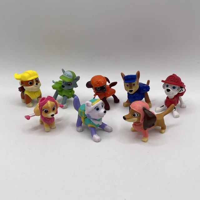 KINDER SURPRISE EGG Paw Patrol Figures Complete Set x8 inc Everest ...