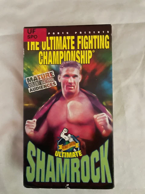 UFC - ULTIMATE Shamrock VHS Ken Shamrock MMA 1998 110 mins not rated £ ...