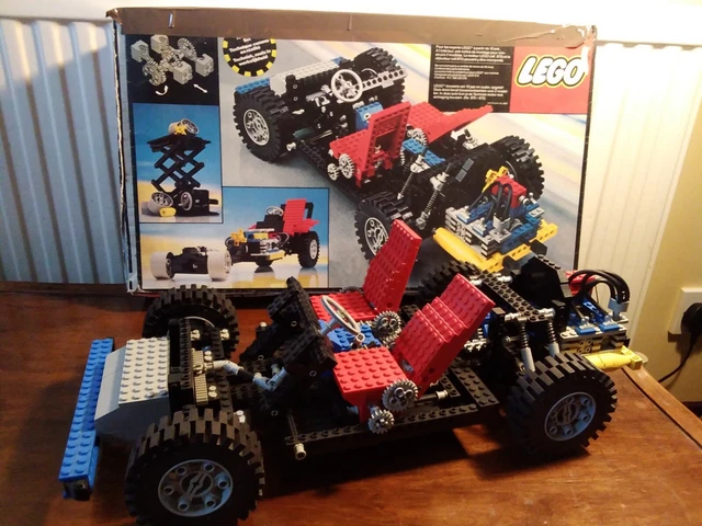 VINTAGE LEGO TECHNIC 8860 Car Chassis. complete with box £50.00 ...