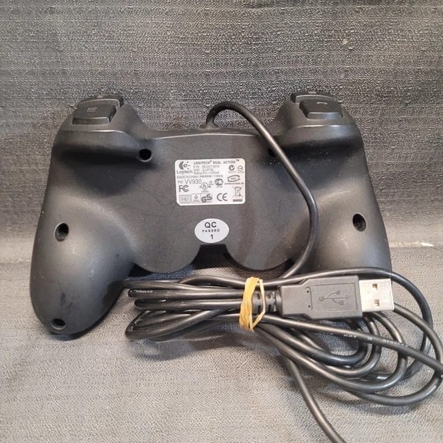 LOGITECH DUAL-ACTION USB Gamepad Controller 863247-0010 $25.00 ...
