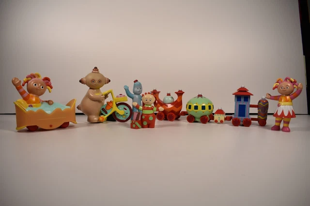 IN THE NIGHT Garden Bundle Ninky Nonk Train & Figures Makka Pakka Iggle ...