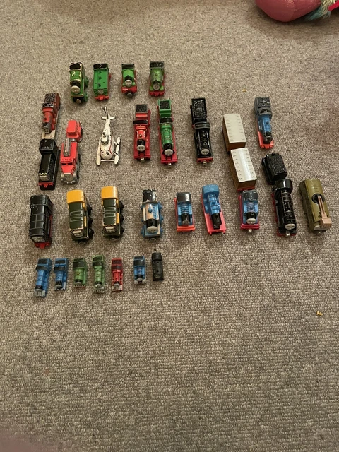 THOMAS THE TANK Engine Bundle Trains Die cast And Wooden Diesel 10 ...