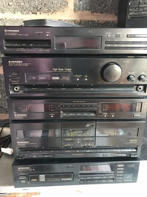 VINTAGE RETRO PIONEER Stack System DC-Z83 PL-Z93 F-Z93L HiFi Stereo ...