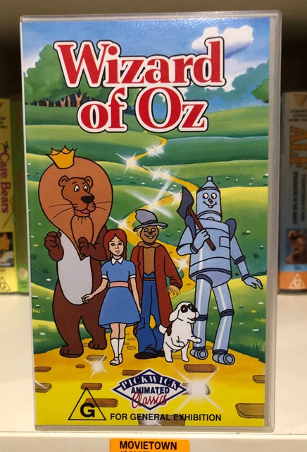 WIZARD OF OZ - Pickwick Animated Classics - Vhs $29.95 - PicClick AU