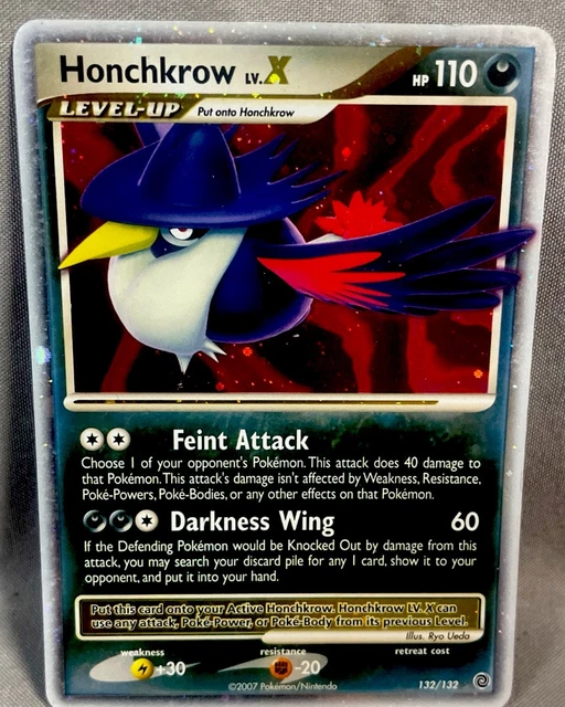 A7 POKÉMON CARD TCG Secret Wonders Honchkrow Ultra Rare 132/132 $20.00 ...