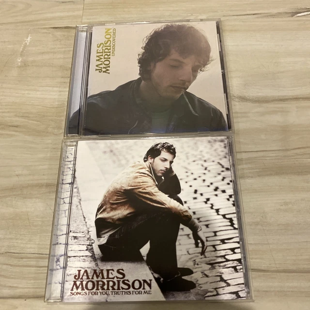 JAMES MORRISON SONGS For You Truths For Me & Undiscovered 2 CD LOT 💿 $7 ...