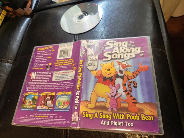 DVD 2006 NEUF Disney's Sing Along Songs Sing a Song with Pooh Bear and ...