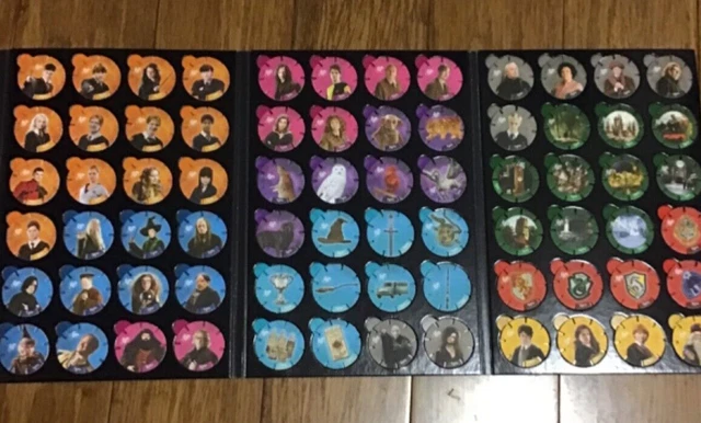 COLES 2025 HARRY Potter Magical Discs Full Complete Set 72 Discs With ...
