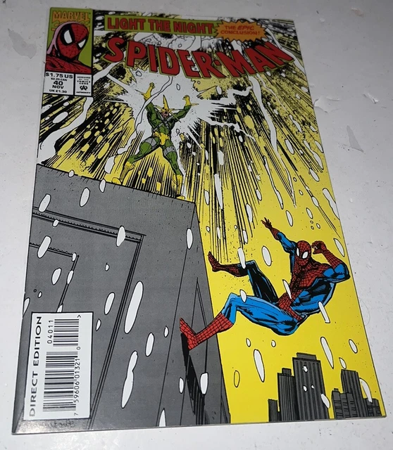 SPIDER-MAN #40, VOL. 1 (Marvel Comics, 1993) VF/NM Electro EUR 7,16 ...