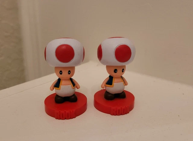 NINTENDO SUPER MARIO Toad Chess Rook Replacement Pieces Lot of 2 £2.95 ...