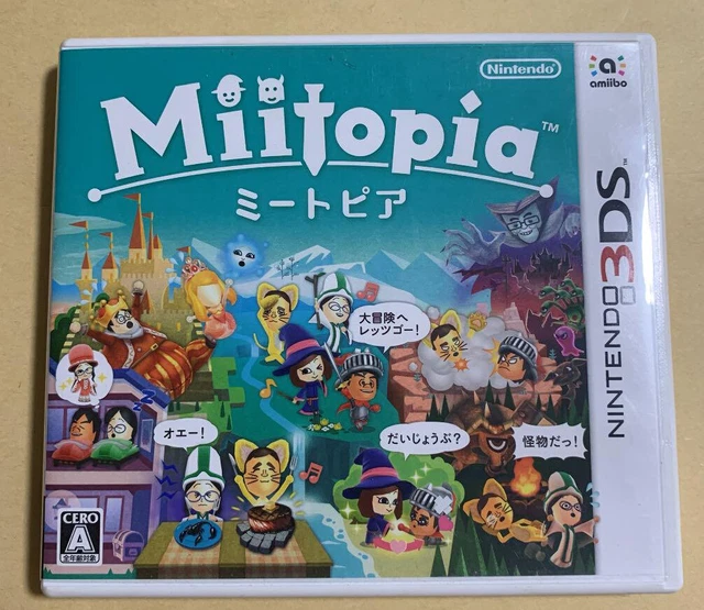 MIITOPIA NINTENDO 3DS Giapponese Ver Testato EUR 36,45 - PicClick IT
