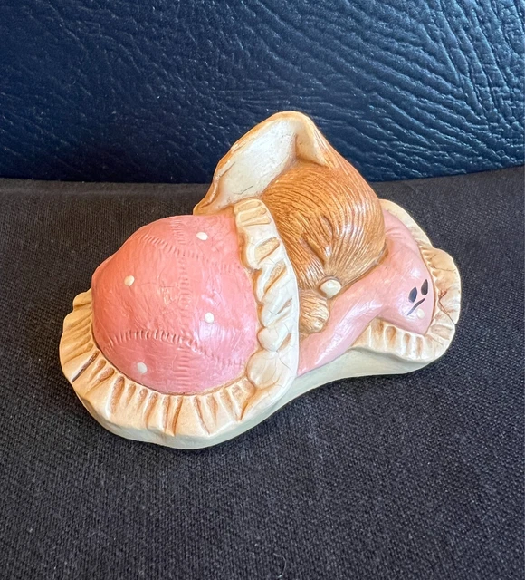 1970'S VINTAGE PENDELFIN rabbit collectable ornament- Snuggles £7.00 ...