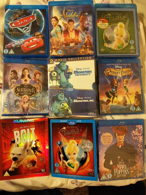 DISNEY BLU RAY bundle £20.00 - PicClick UK