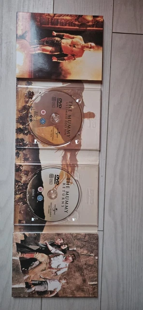 THE ULTIMATE MUMMY Collection The Mummy and The Mummy Returns 4-DVD Box ...