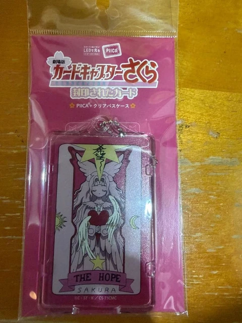 CARDCAPTOR SAKURA THE Movie: Sealed Card PIICA® Clear Pass Case Japan ...
