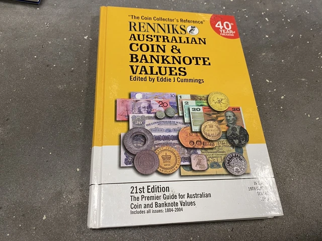 RENNIKS AUSTRALIAN COIN & Banknote Values Book Catalogue - 21st Edition ...