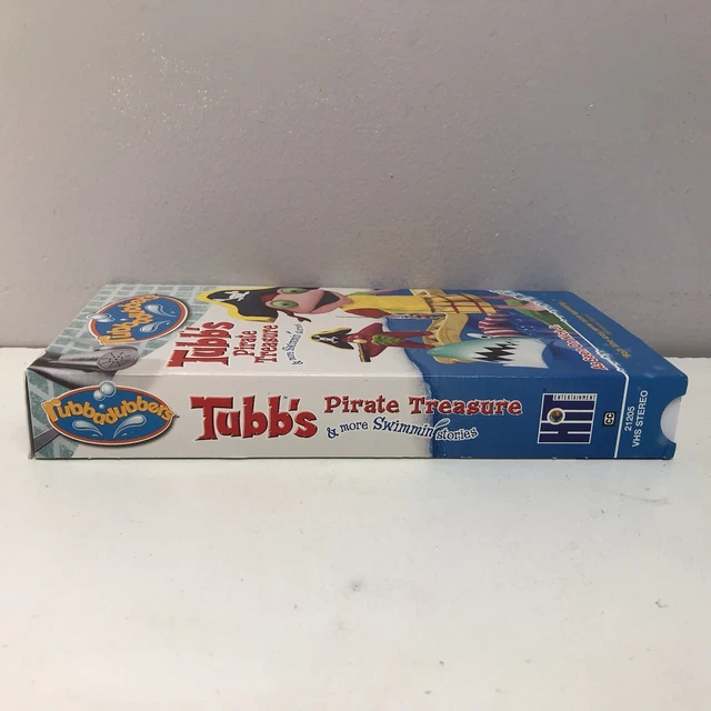 NICK JR RUBBADUBBERS: Tubbs Pirate Treasure VHS Video Tape 2004 ...