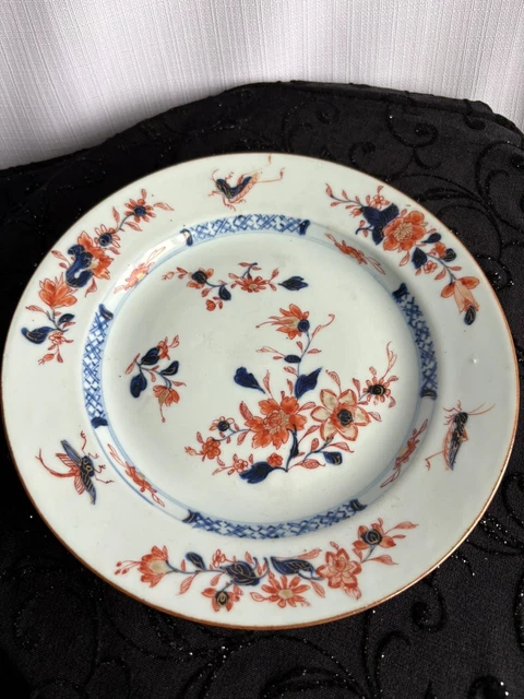 CHINESE IMARI INSECT plate £68.30 - PicClick UK