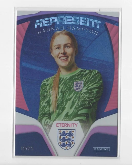 PANINI ETERNITY LIONESSES 2025 Hannah Hampton England Represent Magenta ...